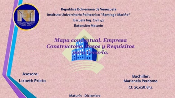 Empresa constructora, red pert cpm y diagrama de gantt | PPT