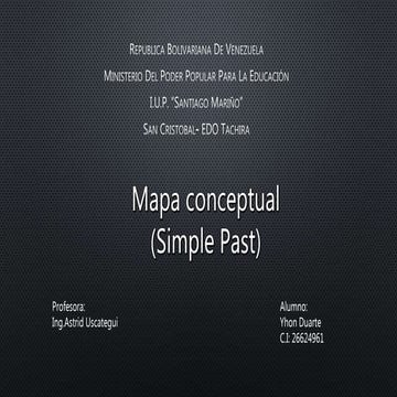 Pasado simple | PPTX