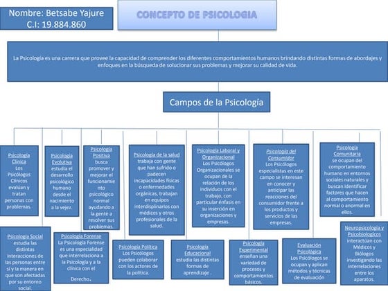 Mapa conceptual psicologia | PPT