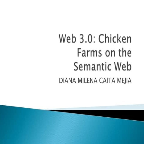 Mapa conceptual web 3.0 | PPTX | Technology & Computing