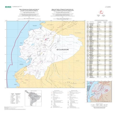 Mapa de fallas activas | PDF