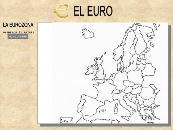 Mapa del euro | PPS | Europe Travel | Travel Locations