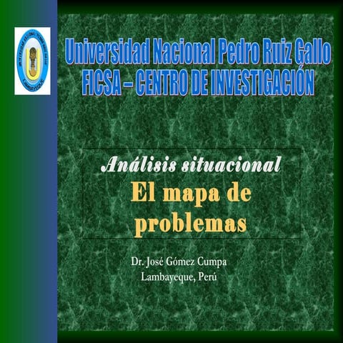 O Mapa Dos Problemas