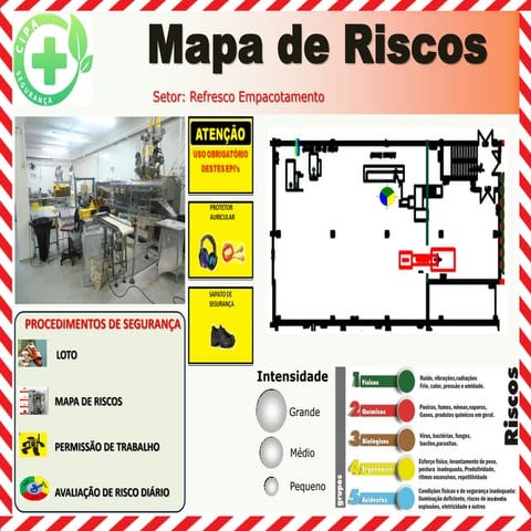 Modelo - Mapa de Risco | PDF
