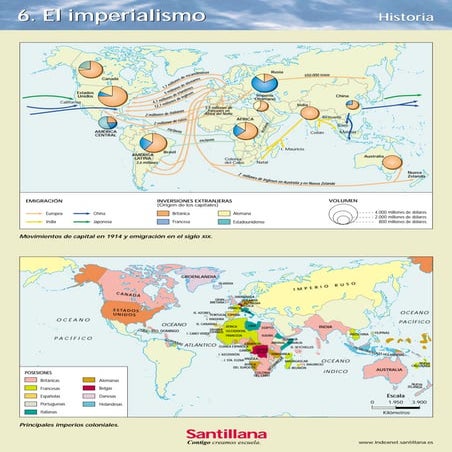 Mapa El Imperialismo Siglo Xix El Blog De Paco: Mapa De Los Imperios