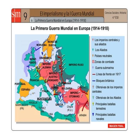 Mapa De Europa, Primera Guerra Mundial Bizkaia Aretoa De Bilbao Acoge
