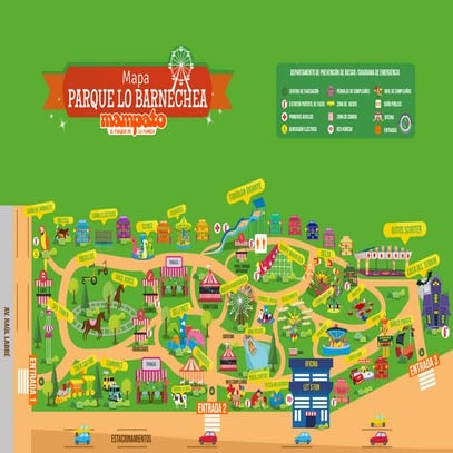Mapa Lo Barnechea2018 parque mampato stgo | PDF