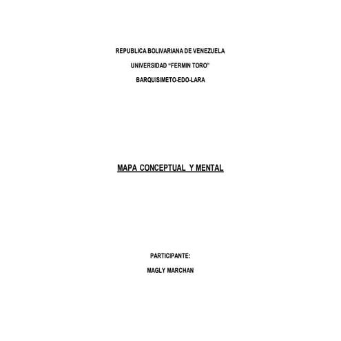 Mapa mixto mental y conceptual | DOCX