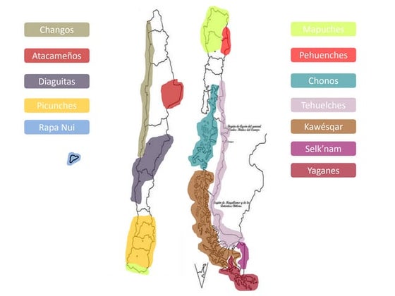 Mapa pueblos indigenas | PPT