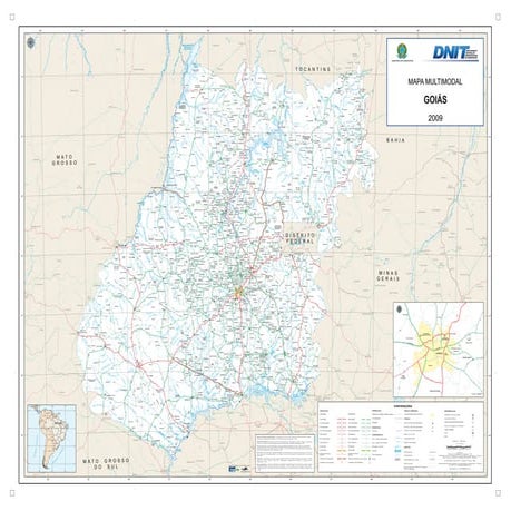 Mapa multimodal de goias