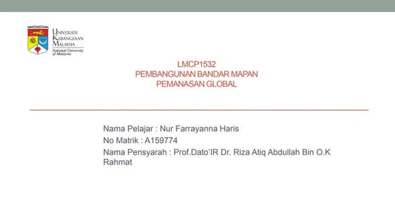 Pemanasan global | PPT