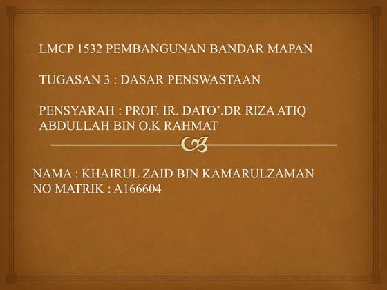 MAPAN BAHAGIAN 3 | PPT