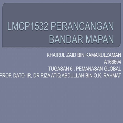 Mapan 5 | PPTX