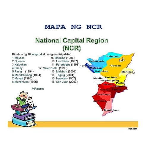 Mapa ng NCR | PDF