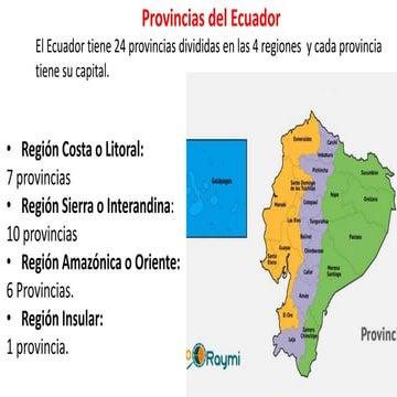Mapa provincias y capitales de la costa.pptx
