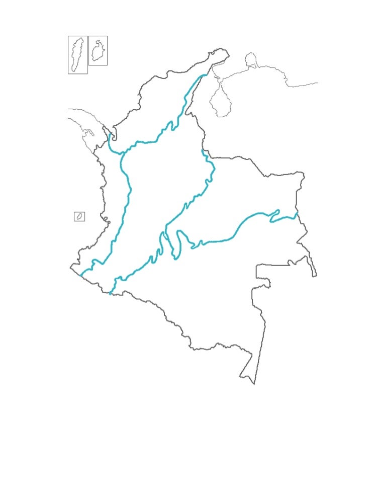 Regiones De Colombia Mapa Para Colorear - kulturaupice