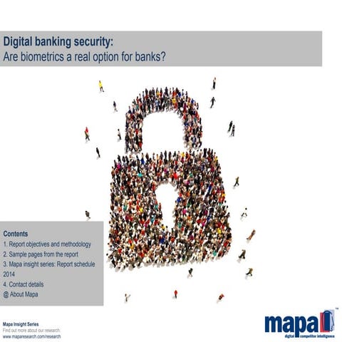 Digital banking security: Are biometrics a real option for banks? | PDF