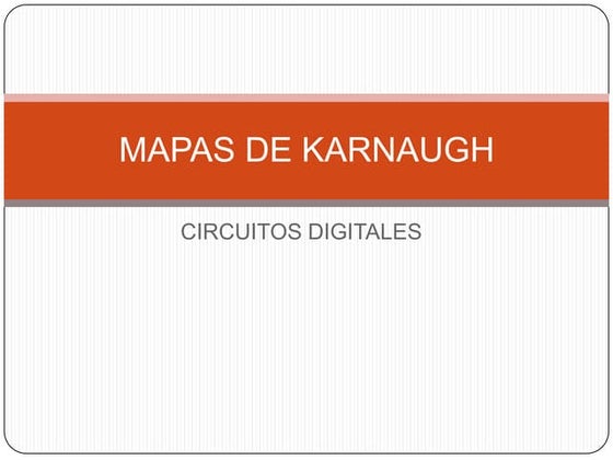 Mapas de karnaugh para 5 variables | PDF