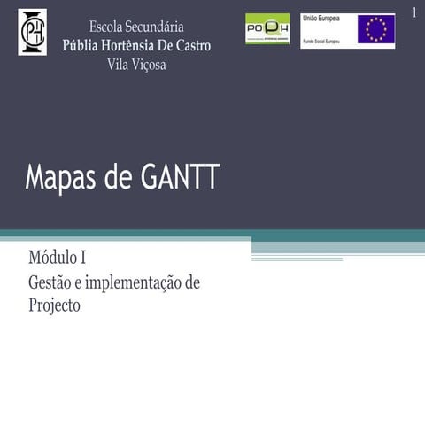 Mapas Gantt | PPT