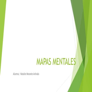 Mapas mentales | PPTX | Computing | Technology & Computing