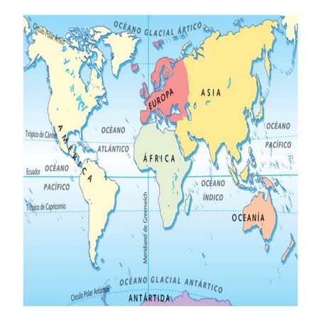 MAPAS POLÍTICOS DEL MUNDO Y ESPAÑA | PDF