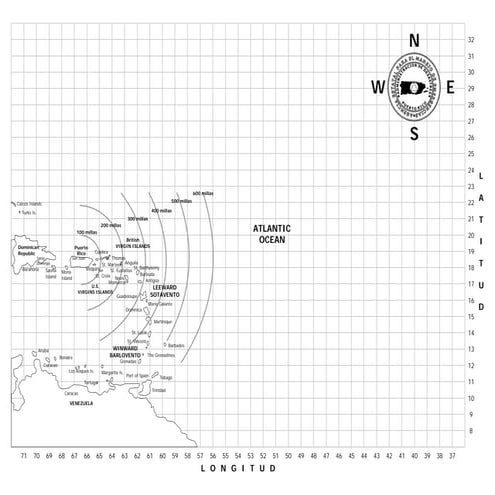 Mapa trayectoria huracanes | PDF