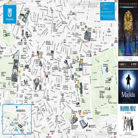 Mapa turístico de Metro Madrid 2023. | PPT
