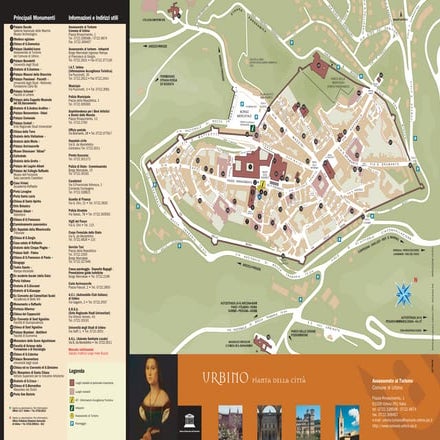Mapa de Urbino, Italia | PDF