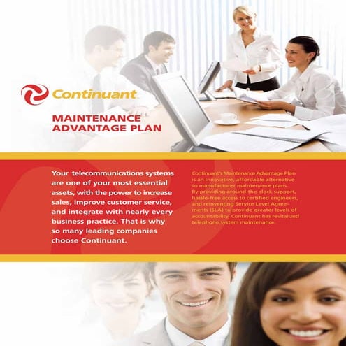 Maintenance Advantage Plan | PDF