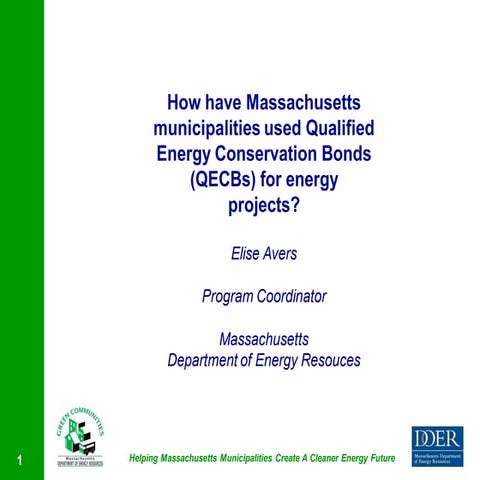 Panel 3: DOER QECB Presentation | PPT