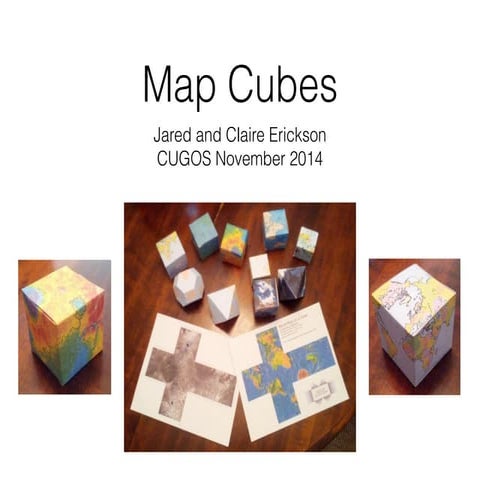 Create Paper Map Cubes with GIS Tools | PPT