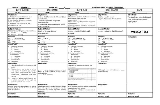 MAPEH 3 Music Learner's Manual 4th Quarter | PDF | Music | Entertainment