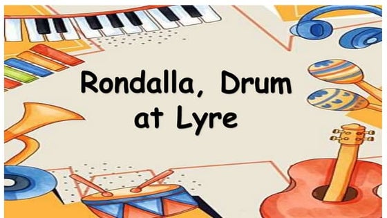 Mga Instrumentong Rondalya | PPT