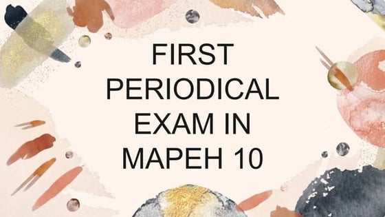 MUSIC 1ST QUARTER LESSON IN GRADE 10 MAPEH | PPTX