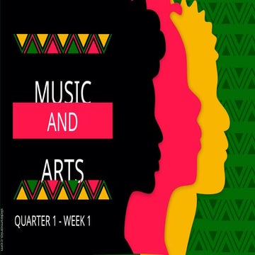 Music and Arts 4 for Matatag Curriculum learners | PPTX