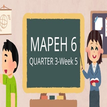 Music, Arts, PE, Health 6 WEEK 6_Q3 .pptx