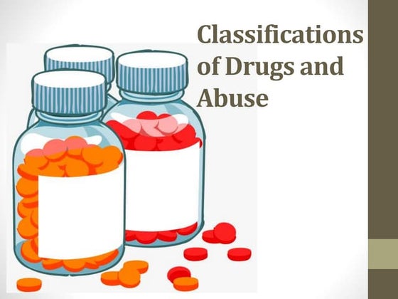 The Six Classifications of Drugs of Abuse (Grade 9 (Mapeh) Health ...