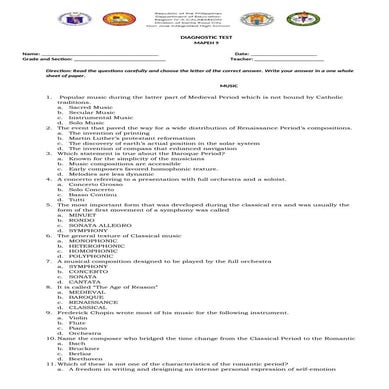 MAPEH 8 EXAM 2nd Quarter.docx