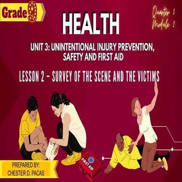 Grade 9- Health, Lesson 3: Bandaging and Dressing .pptx