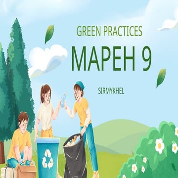 Grade _ 9 MAPEH Community and Environment | PPTX