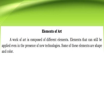 Arts in MAPEH Grade 9 of Fourth Quarter PPT | PPTX