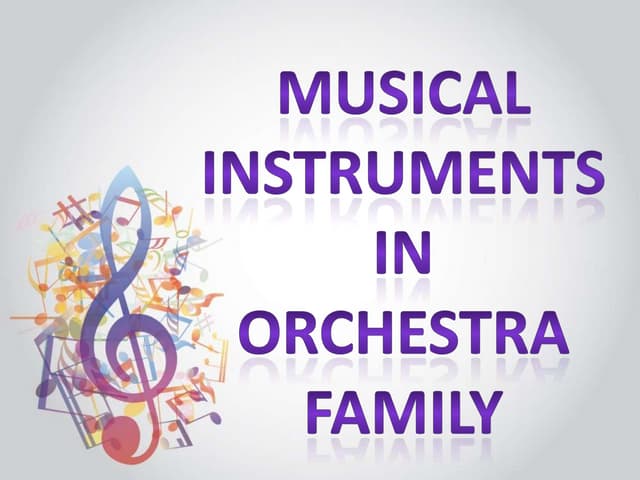 Percussion instruments | PPTX