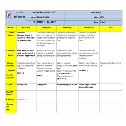 Grade 6 Quarter 2 WEEK 3 Music Arts PE Health.pptx