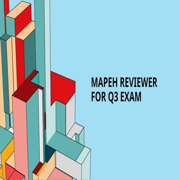 MAPEH Q3 REVIWER.pptx MUSIC, ART, PE AND HEALTH | PPTX