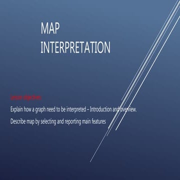 Analytical writing- Map interpretation | PPT