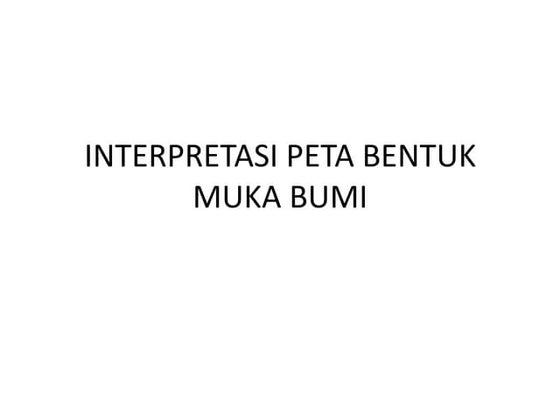 Peta - Map | PPTX