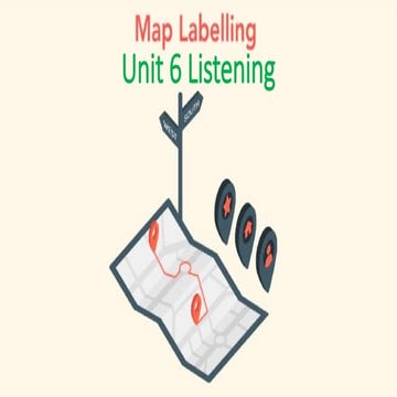 Map labelling Preparation for IELTS practice | PPTX