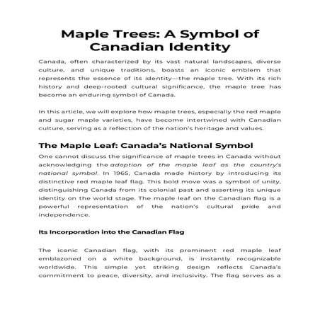 Maple Trees- A Symbol of Canadian Identity.pdf