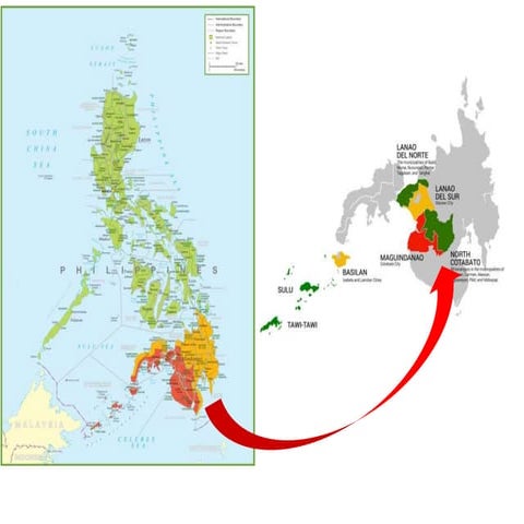 Map of Moro | PPT