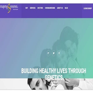 Mapmygenome | PPTX